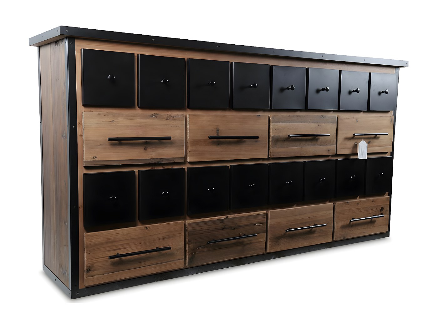 Bahut Bois Marron 180x42x95cm