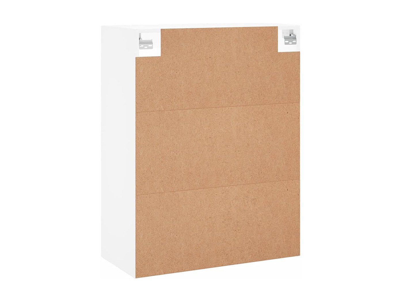 Móveis de parede 2 peças derivados de madeira branco