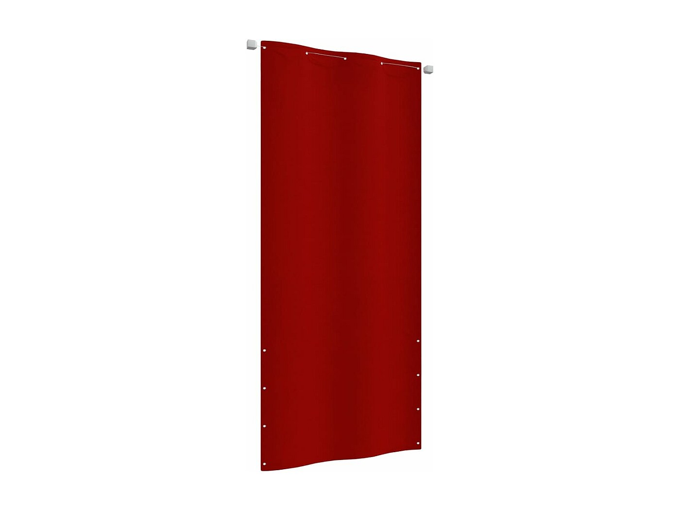 Biombo para balcón Tejido Oxford Rojo 100x240 cm