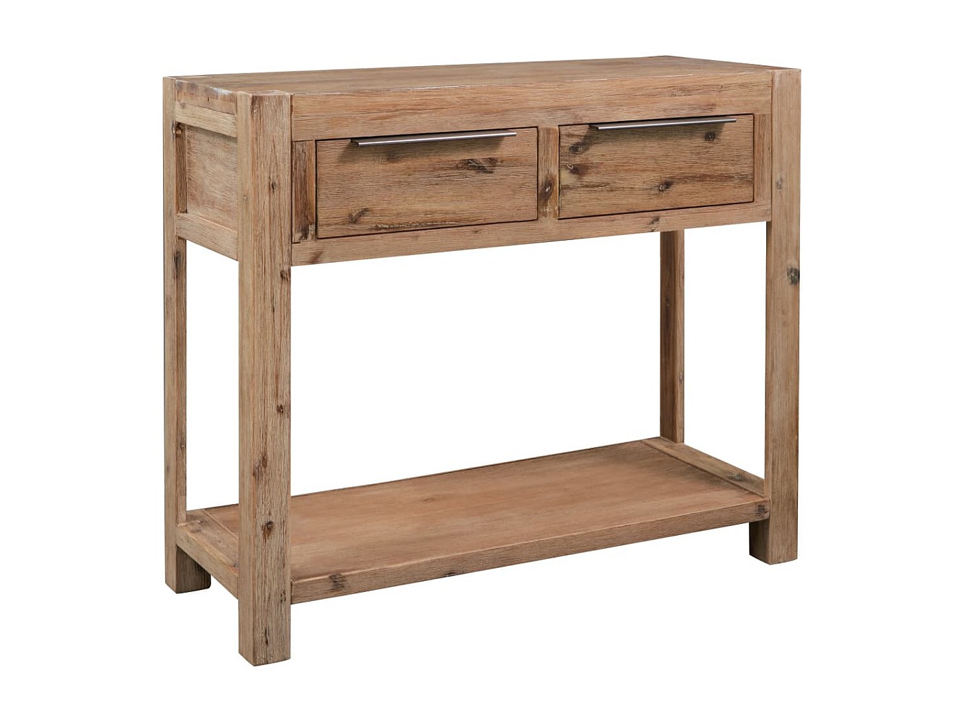 Mesa consola 82x33x73 cm Madera maciza de acacia