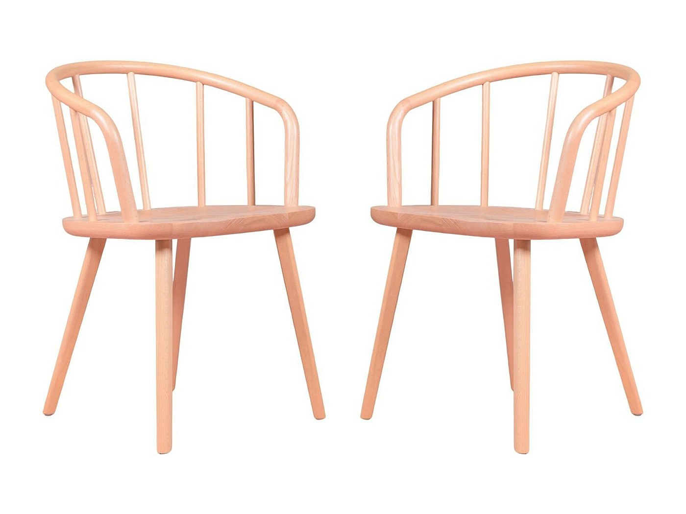 Conjunto de 2 cadeiras rústicas com braços para a sala de jantar ...