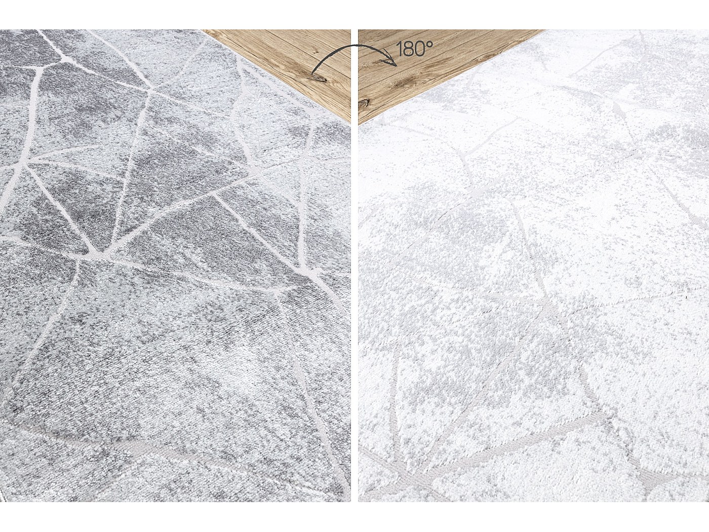 Tapis de couloir Structural MEFE 2783 Marbre deux niveaux de molleton ...