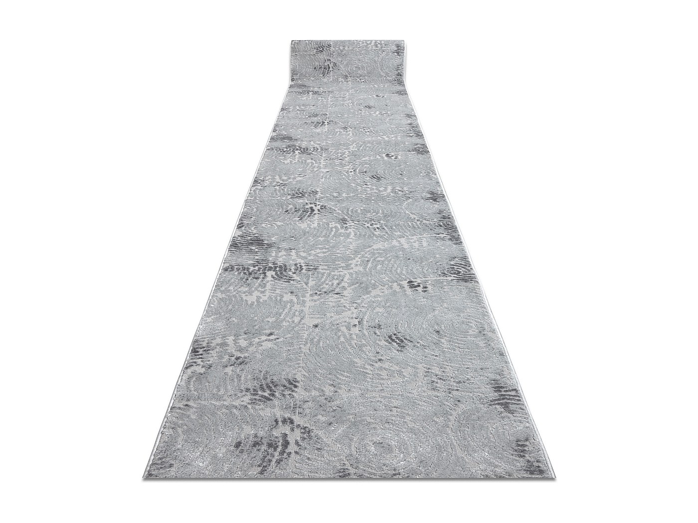 Tapis de couloir Structural MEFE 8725 deux niveaux de molleton gris ...