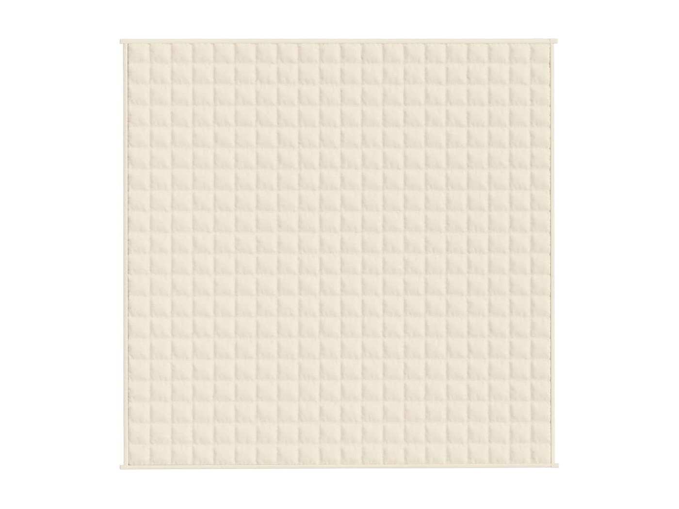 Couverture lestée Crème clair 200x200 9 kg Tissu