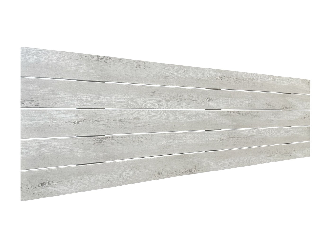 DHOME Testata in Legno riciclato MDF Stile Pallet Orizzontale 160x46cm ...