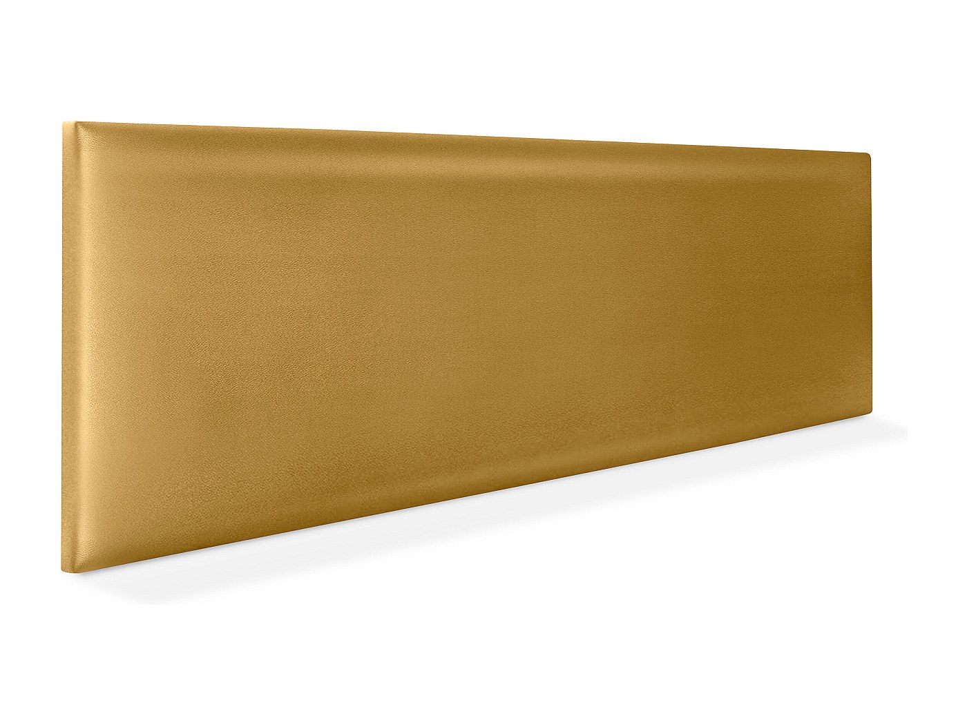 DHOME Testiera in de Similpelle Liscia 160x50cm Letti 150/160 - d'oro