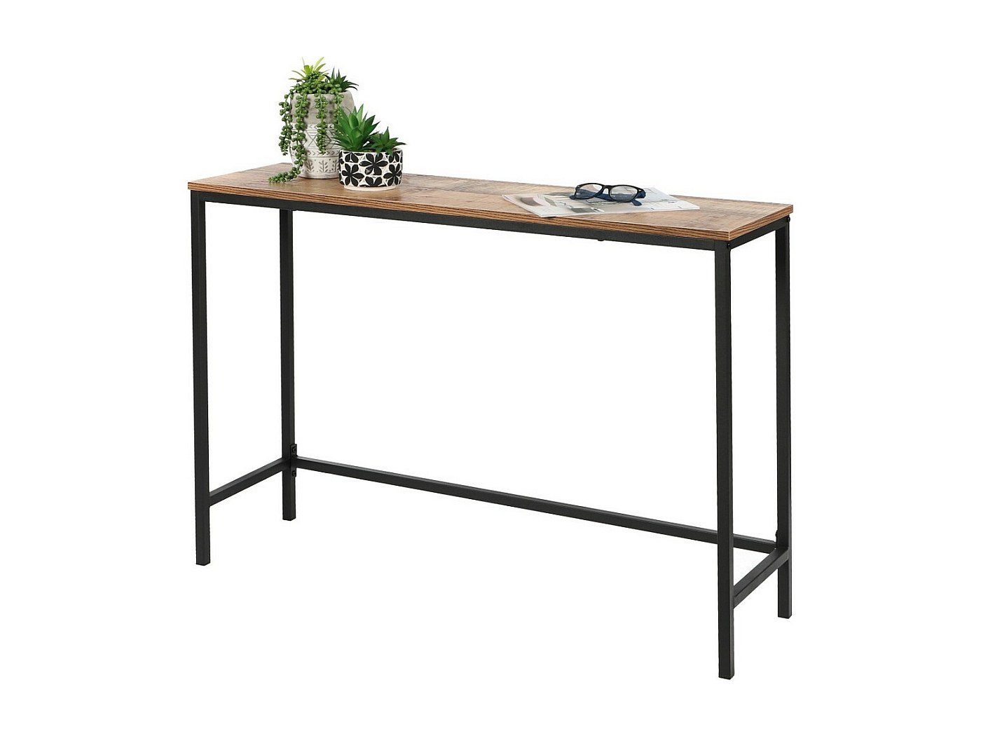 Console d'entrée style classique avec structure en métal noir, coloris ...