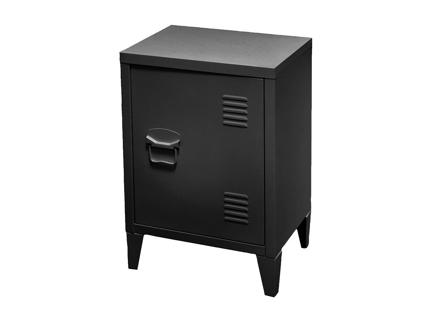 Metalen nachtkastje uit de LOFT collectie met 1 deur - Industriële ...