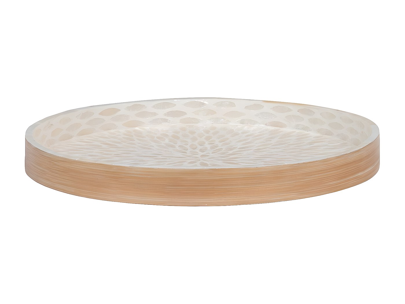 Plateau Tray, Beige, 40x40x3,5 cm, EPIKASA