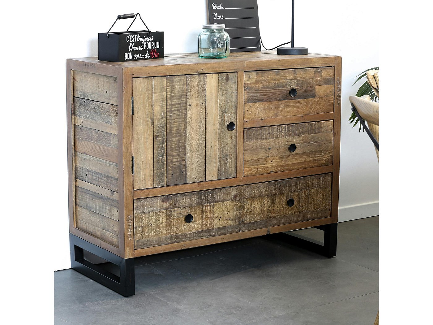 Buffet bois recyclé BRISBANE