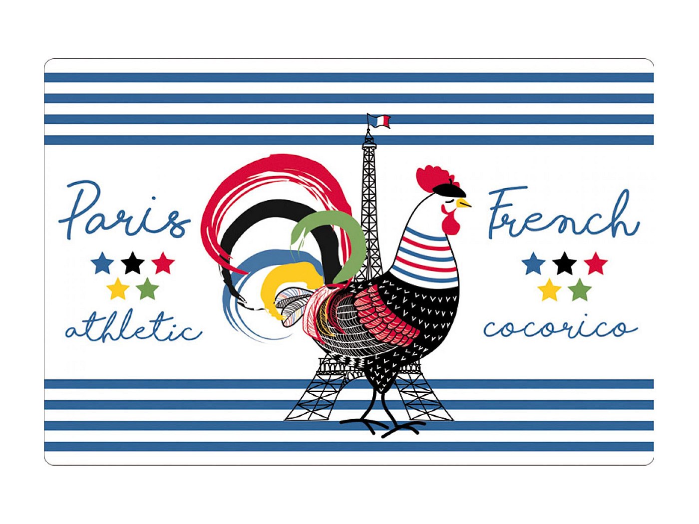 Set de table French Cocorico assortis 30 x 45 cm Winkler