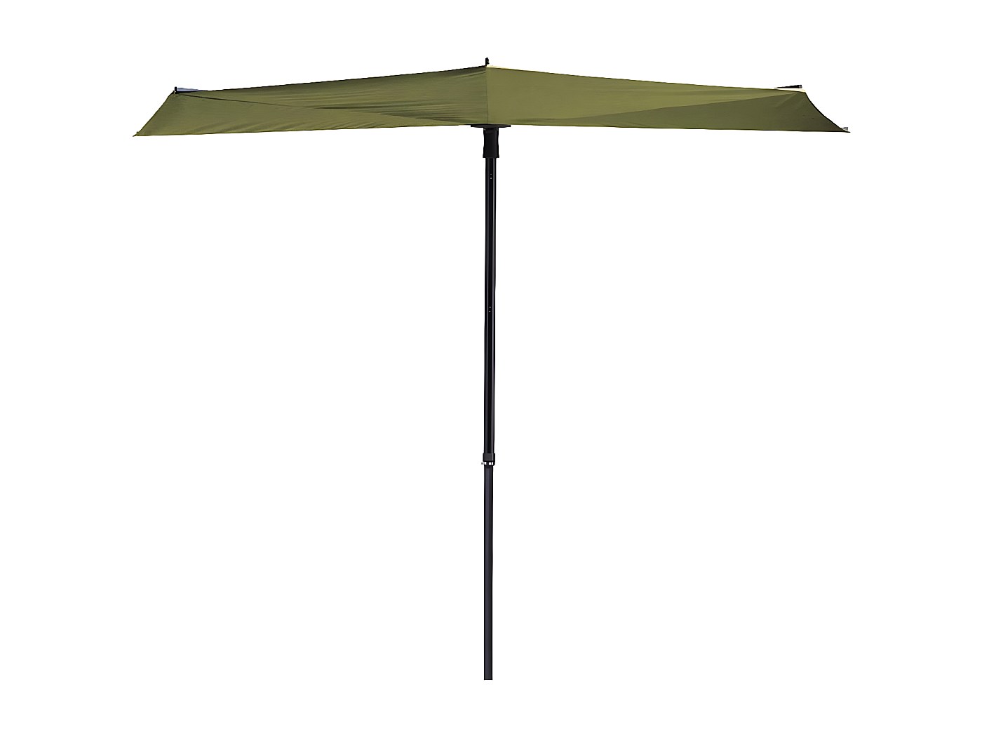 Guarda-sol de varanda Sun Wave 270x150 cm verde salva