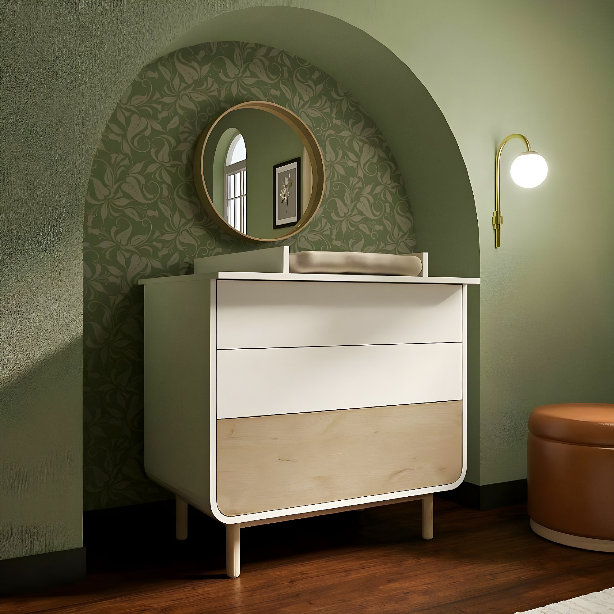 Plan à langer Sasha Blanc