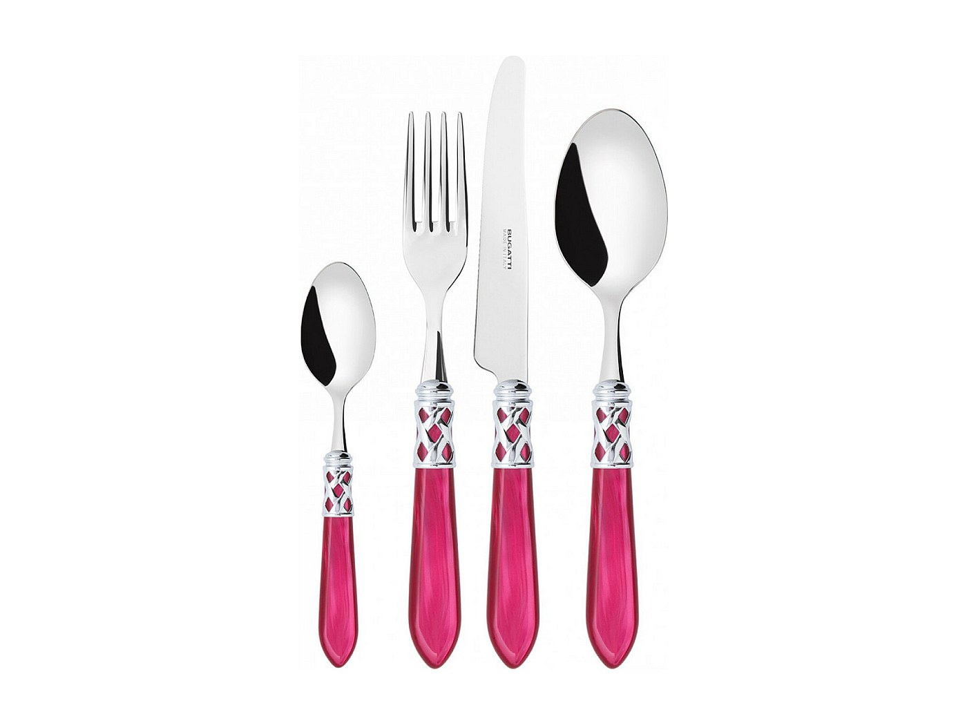 ALADDIN ghiera cromata set 24pz colore lampone in scatola gallery