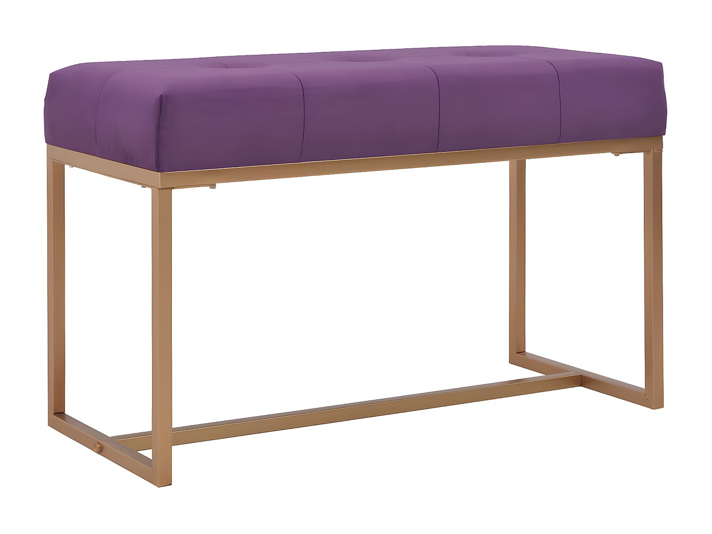 Banco 80 cm terciopelo morado