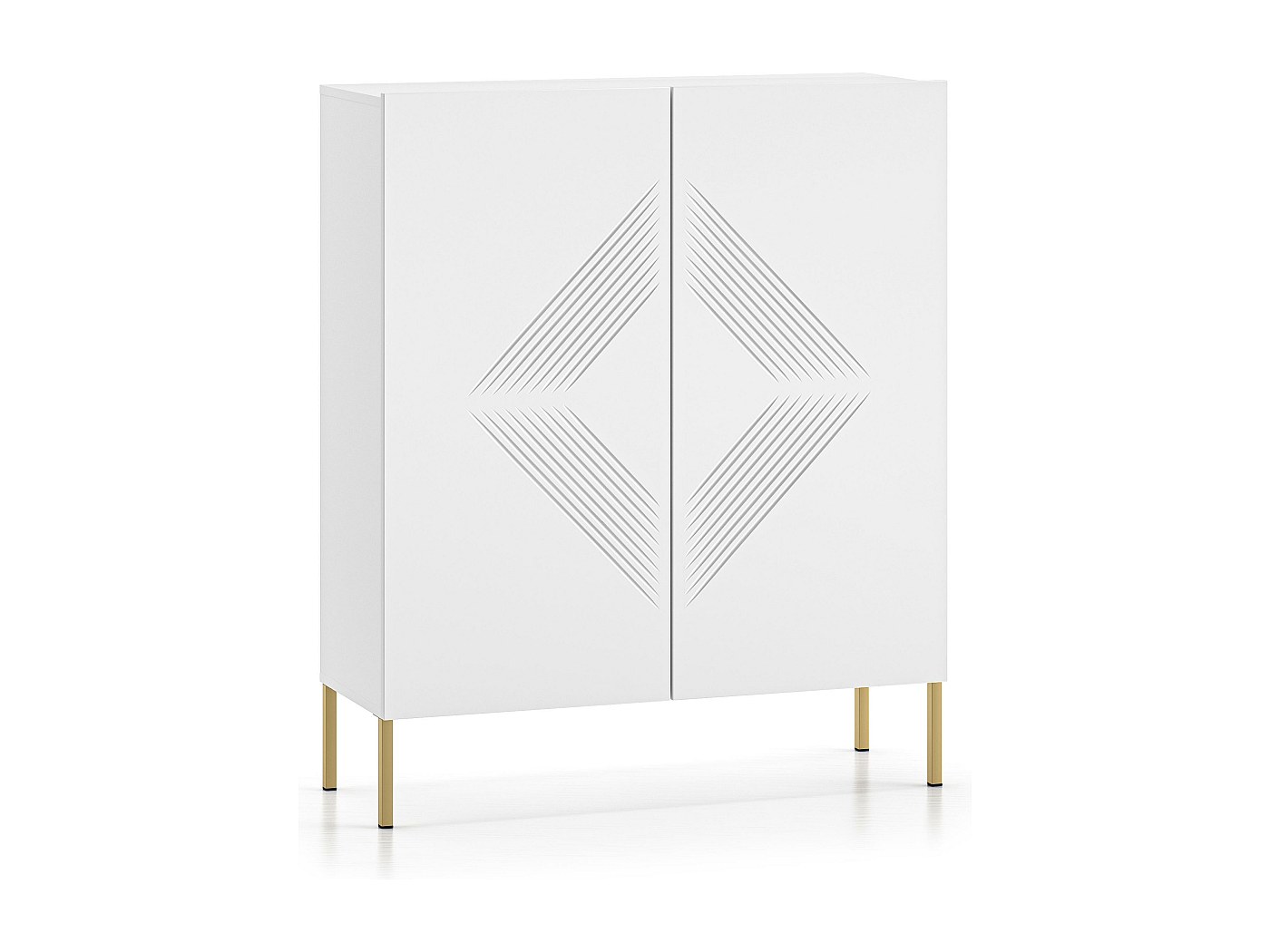 Buffet CLEARING SB100 2D 100x37x120 Blanc