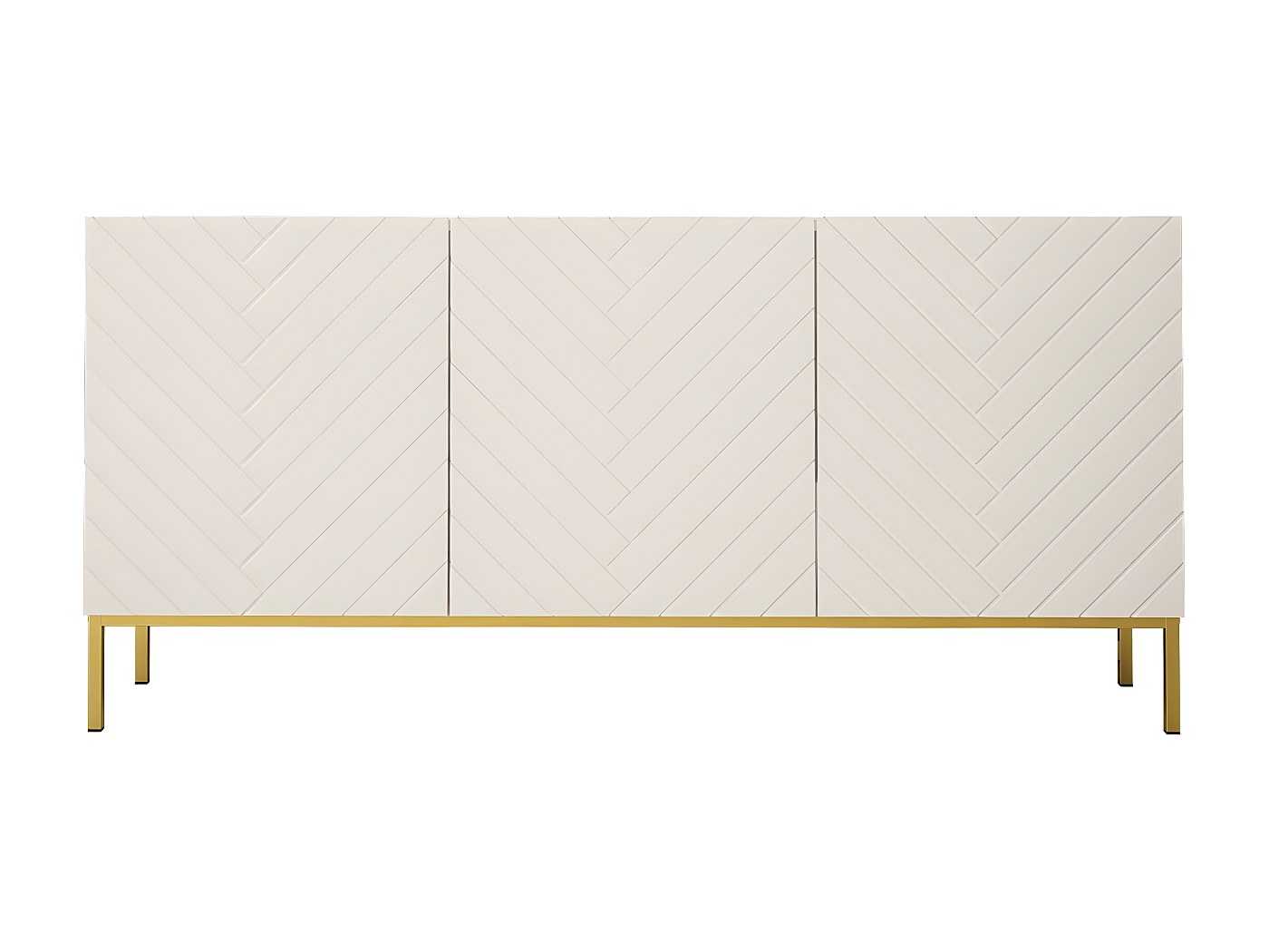 Buffet GALA SB160 3D 160x37x76 Blanc