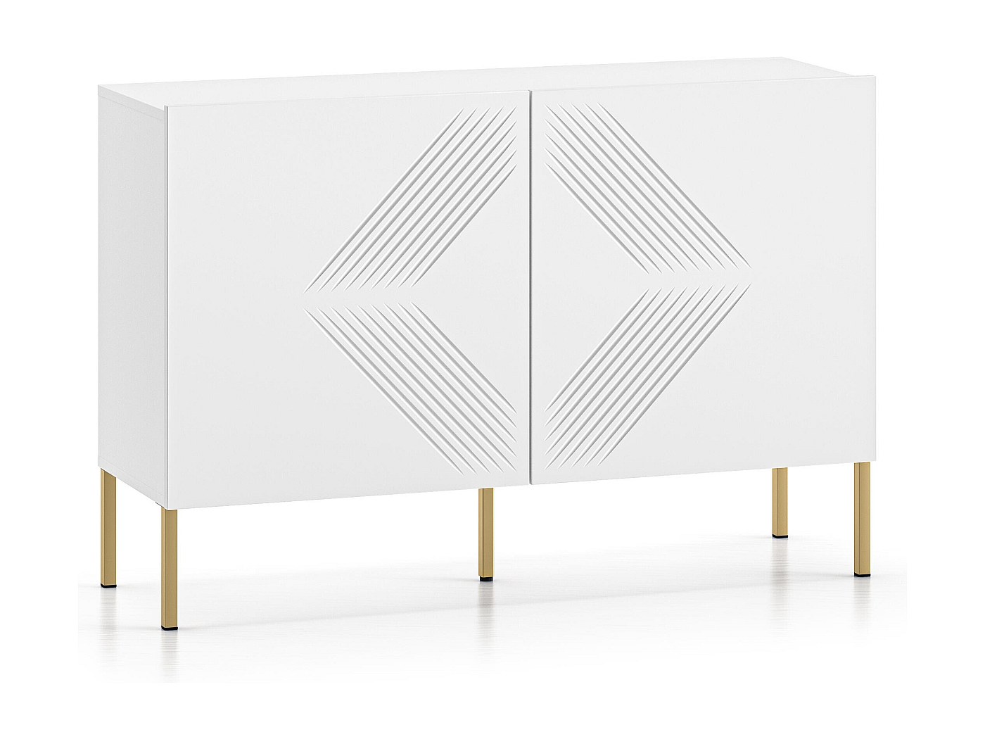 Buffet CLEARING SB114 2D 114x37x77 Blanc