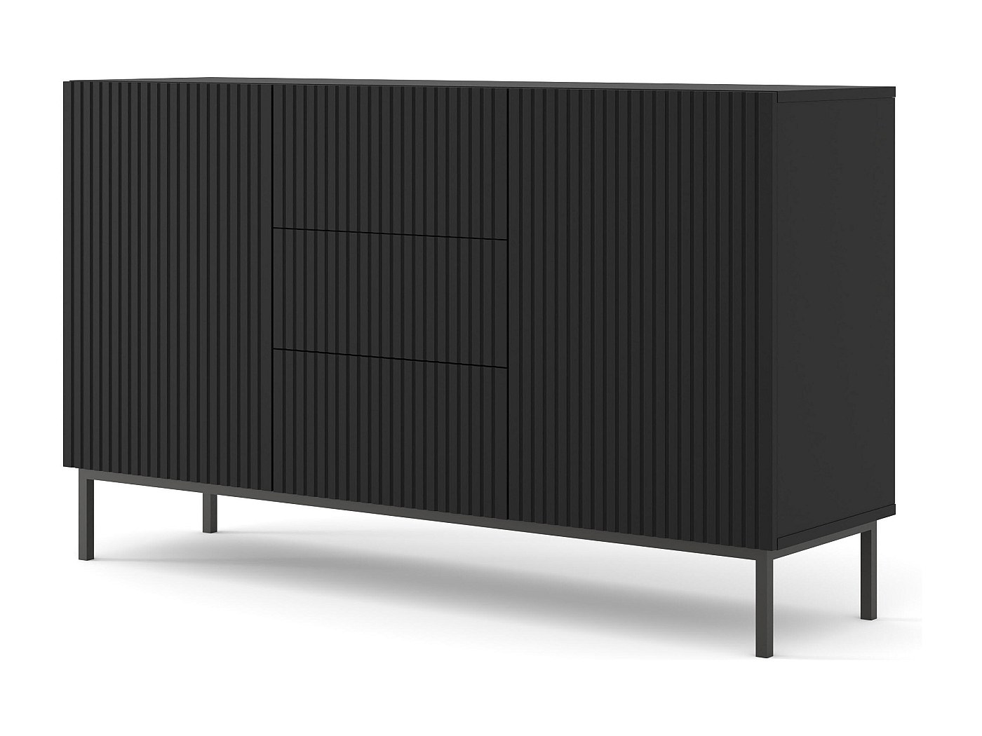 Buffet RAVENNA B SB150 2D3D 150x42x89 Noir