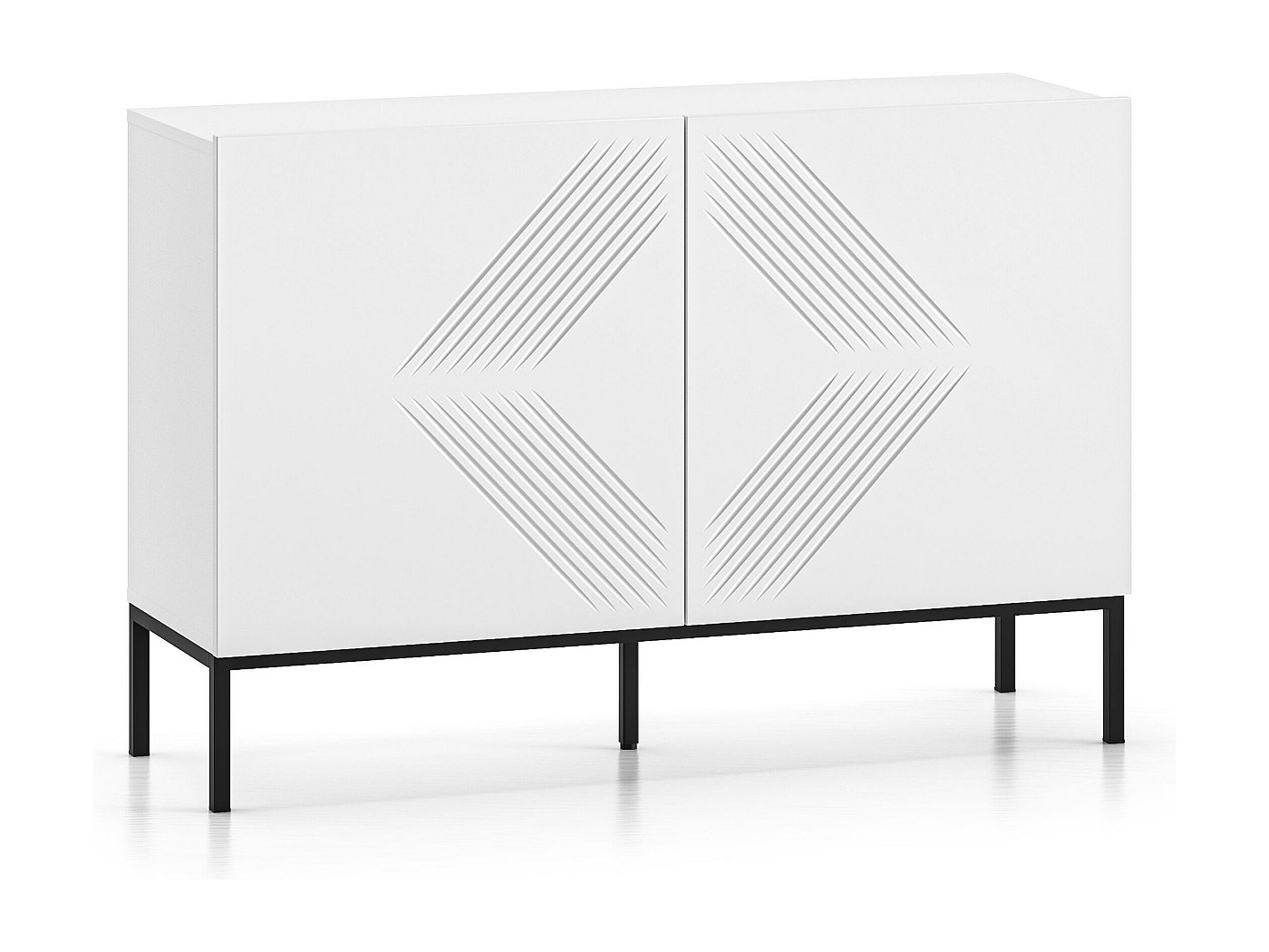 Buffet CLEARING SB114 2D 114x37x77 Blanc