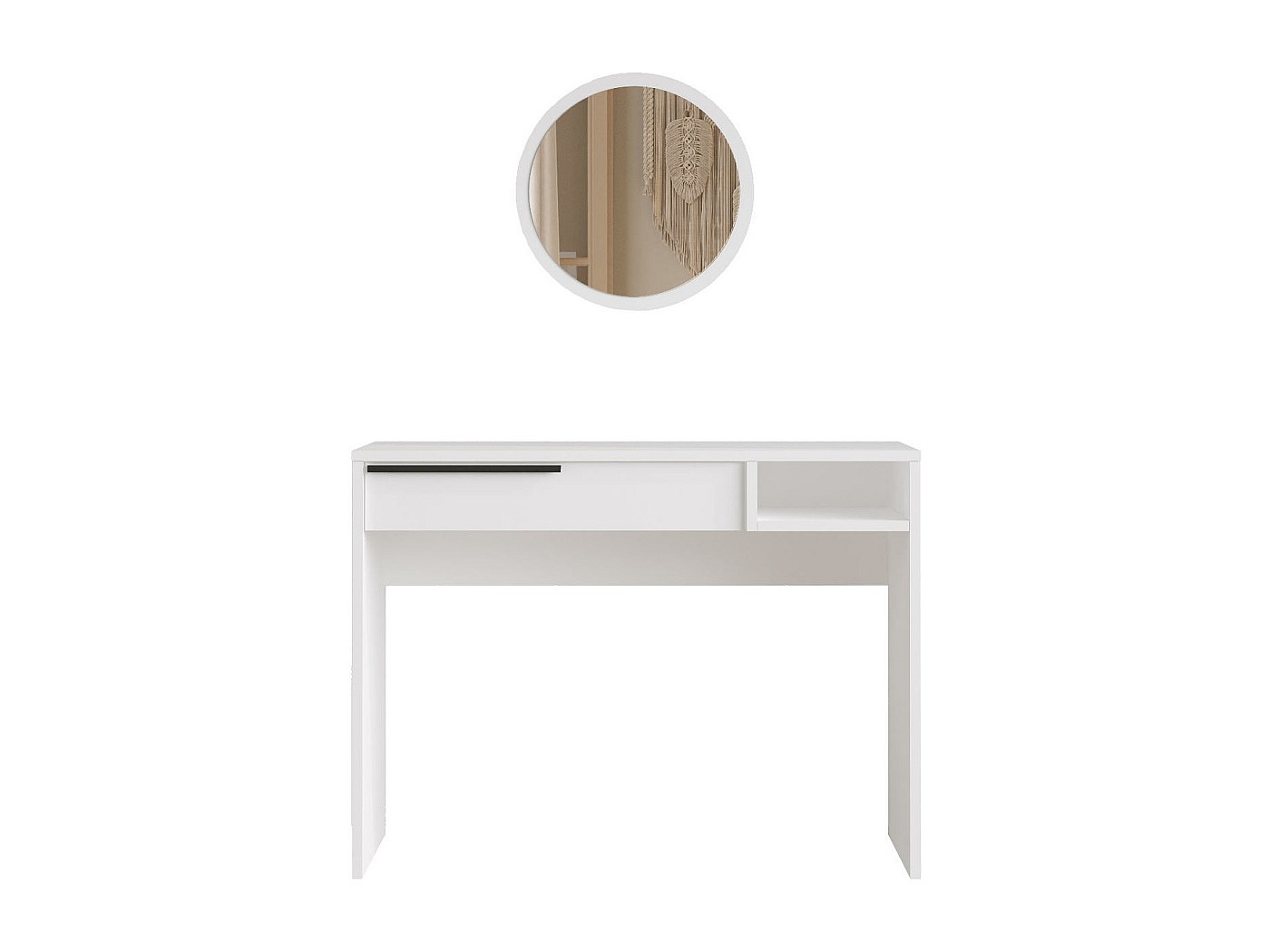 Console OCEAN CONT100 100x45x75 Blanc