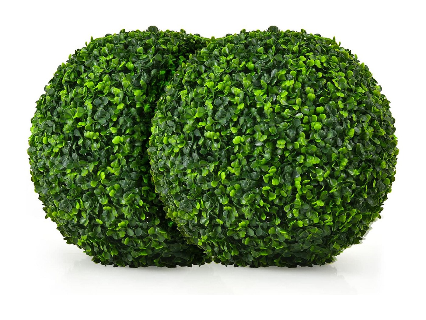 2 Boules de Buis Artificielles 40 cm Résistantes aux UV, Plantes de ...