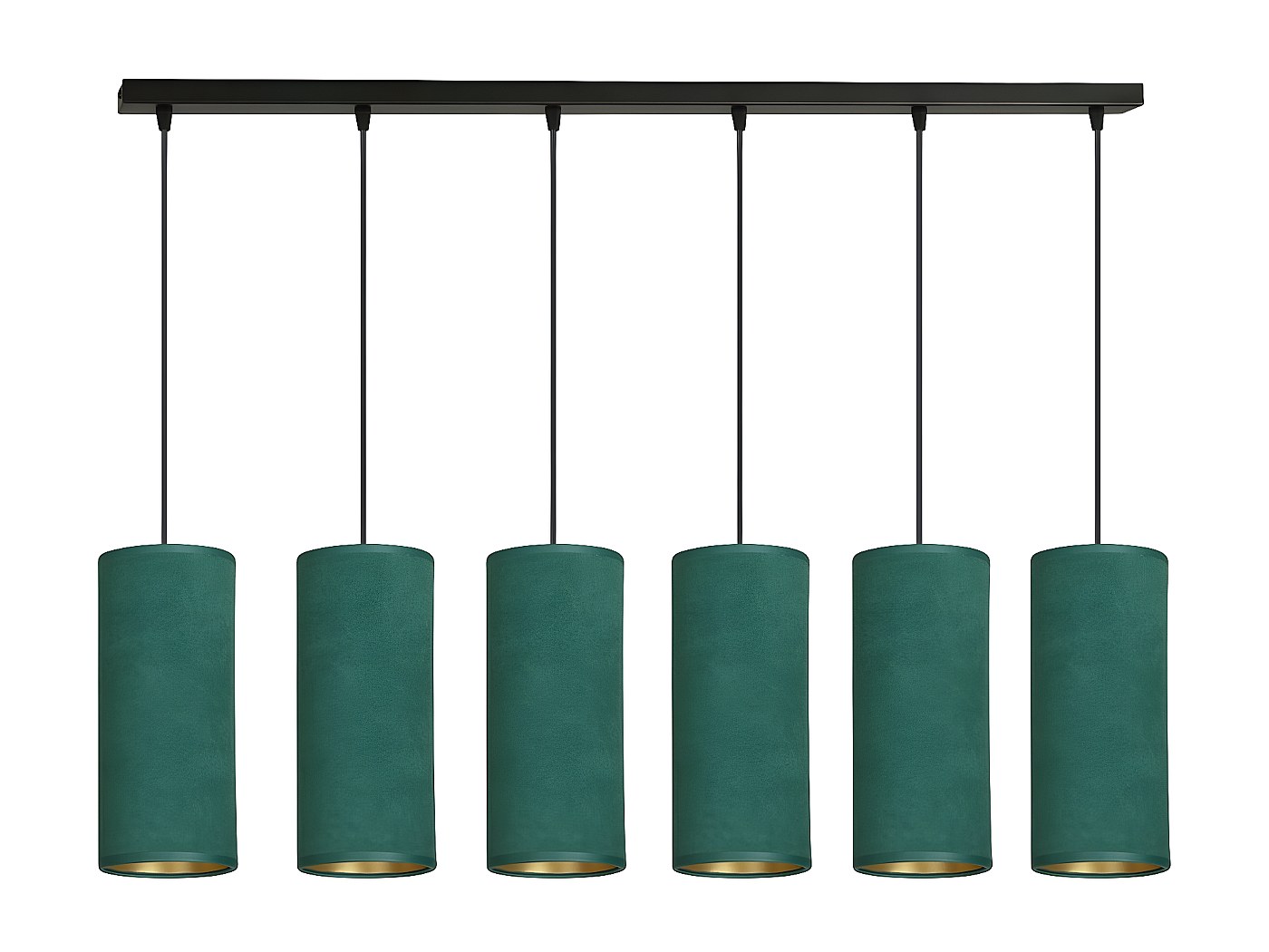 Candeeiro Suspenso Bente, Verde, 95x100x6 cm, EPIKASA