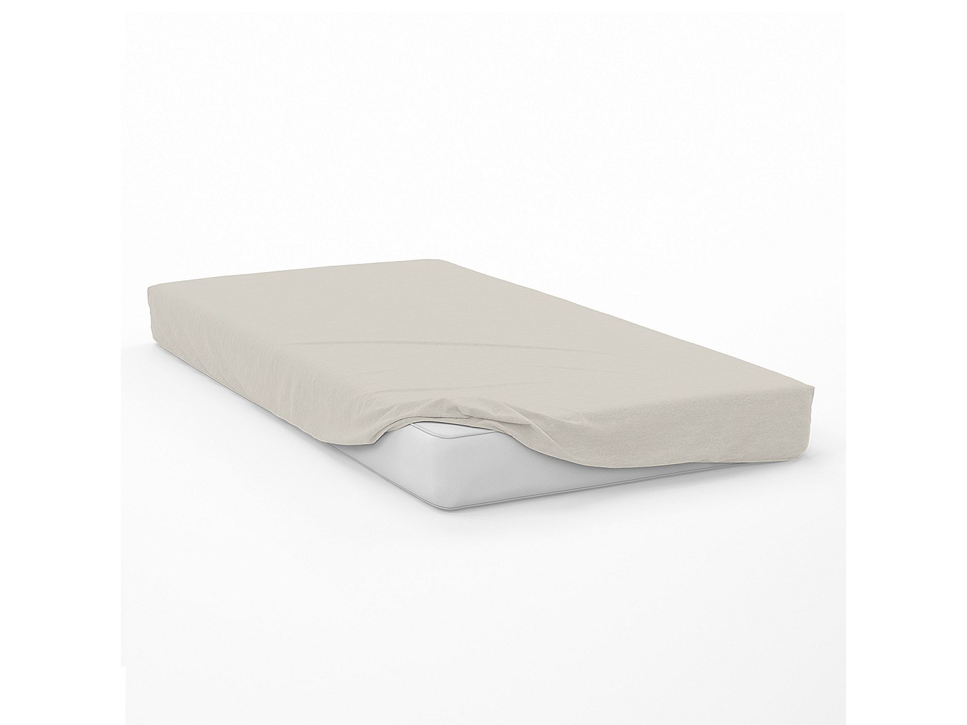 Drap housse en coton 57 fils 60x120 cm BEBE lin, par Soleil d'Ocre