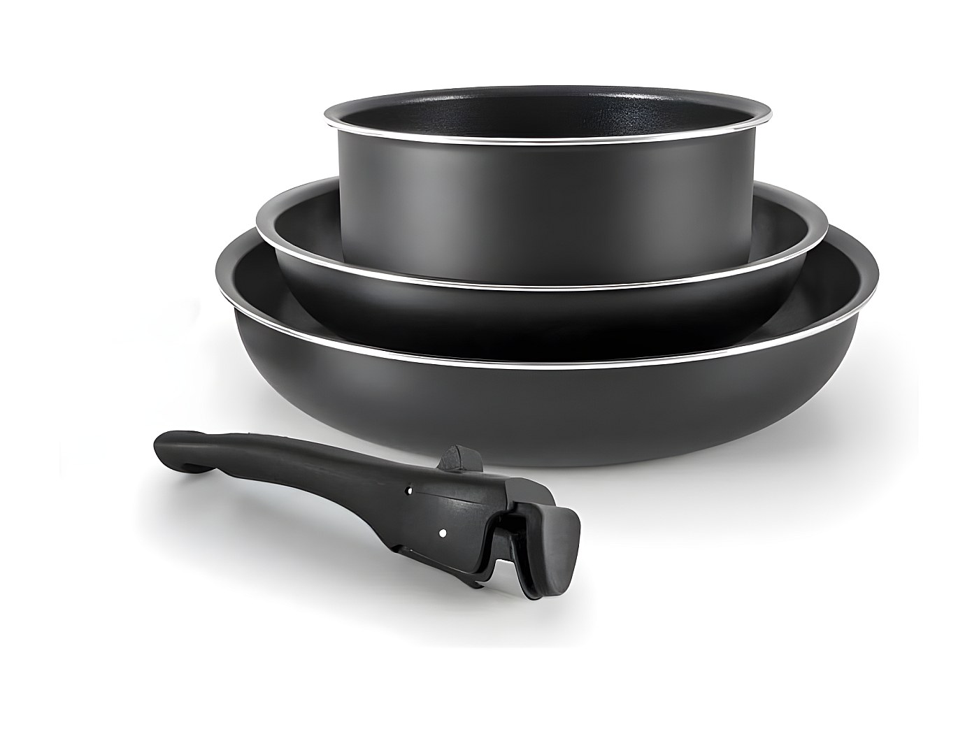 Batterie De Cuisine En Aluminium 4pcs Avec Poignée Amovible Flex4 De La ...