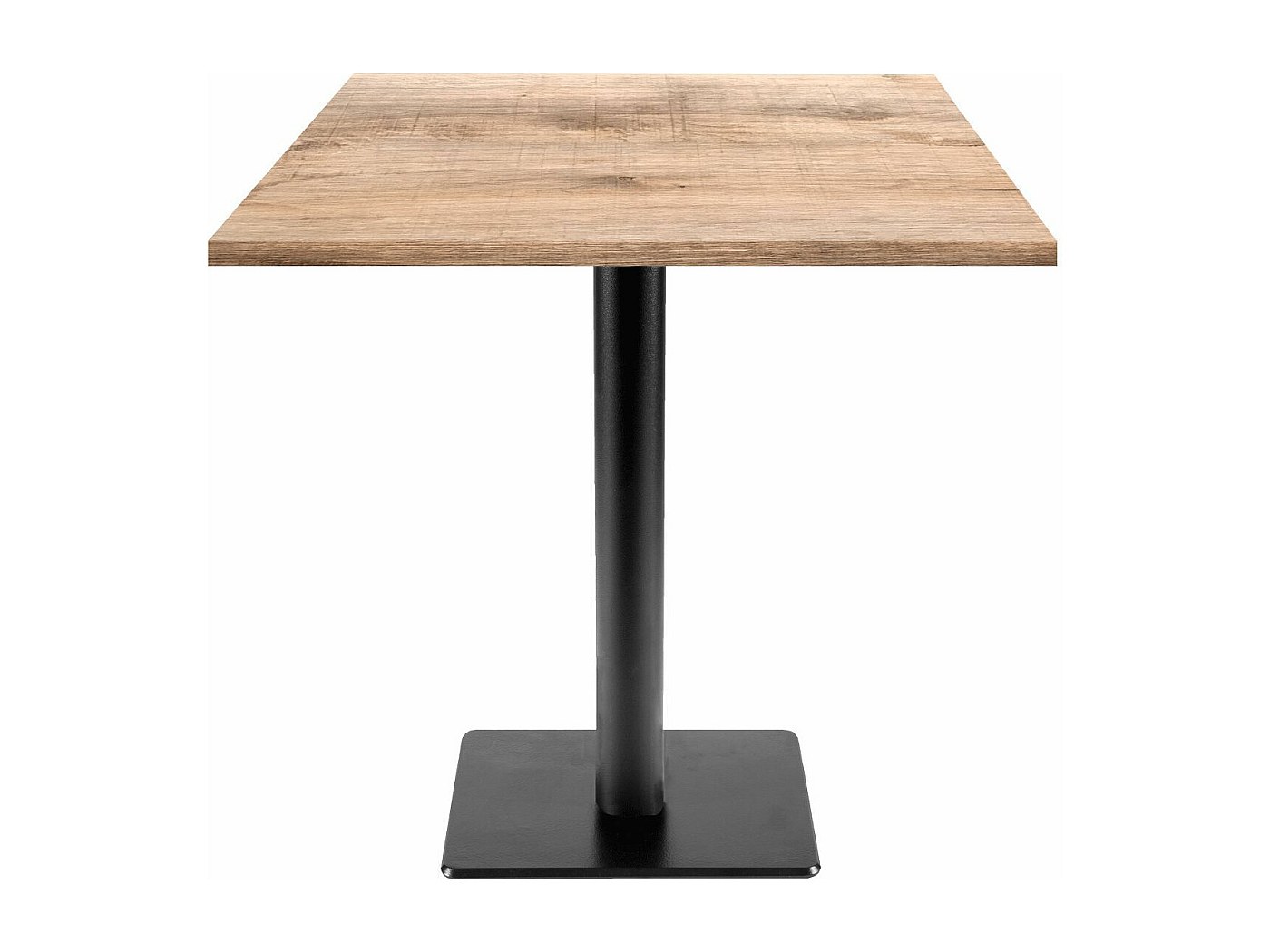 Table 70x70cm - modèle Milan T tanin naturel