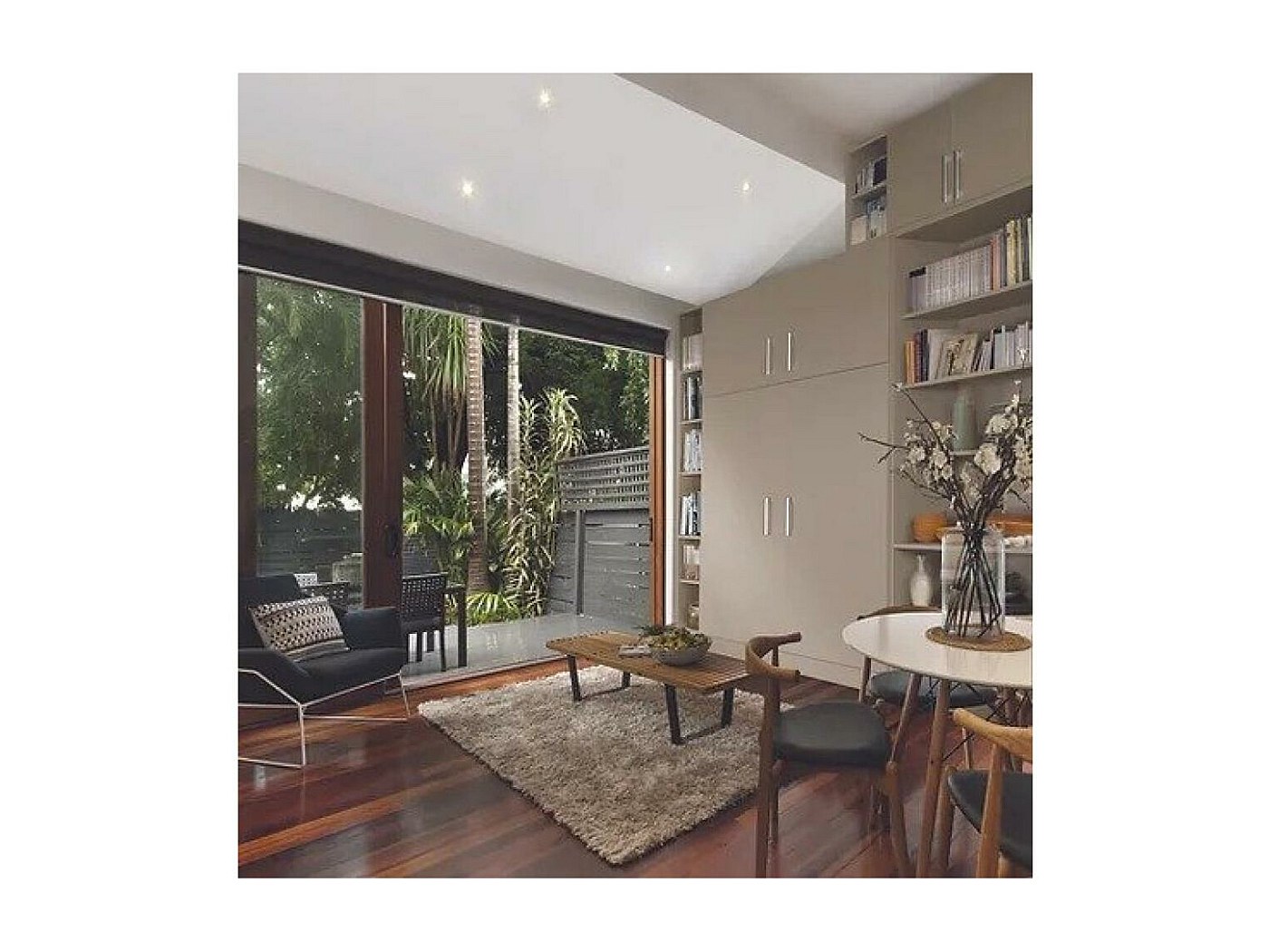 Lit relevable vertical MELAMIX couchage 160x200cm mélaminé argile