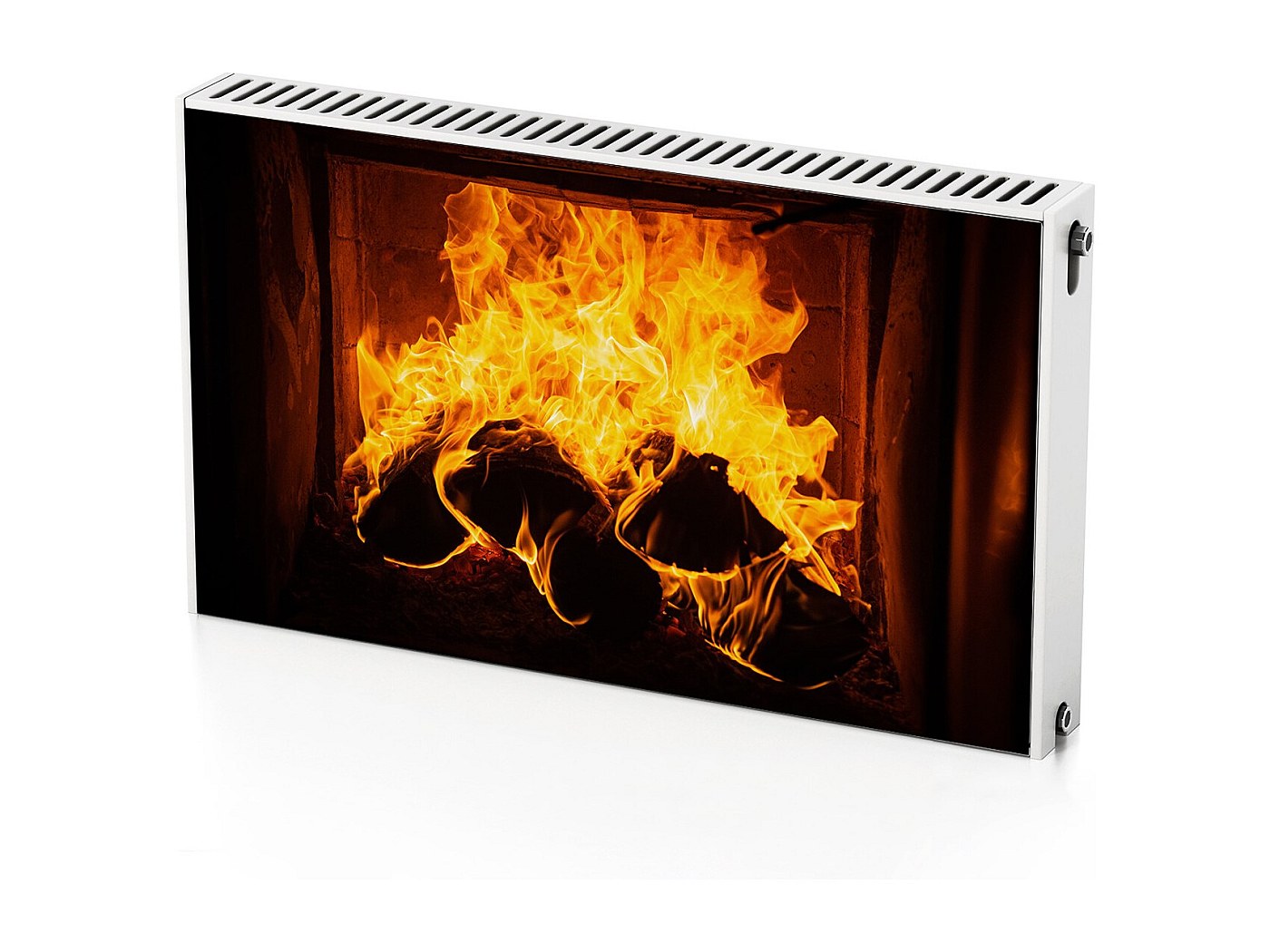 Magnetische mat voor een radiator - Bonfire Fire 100 x 60 cm, Magneet ...