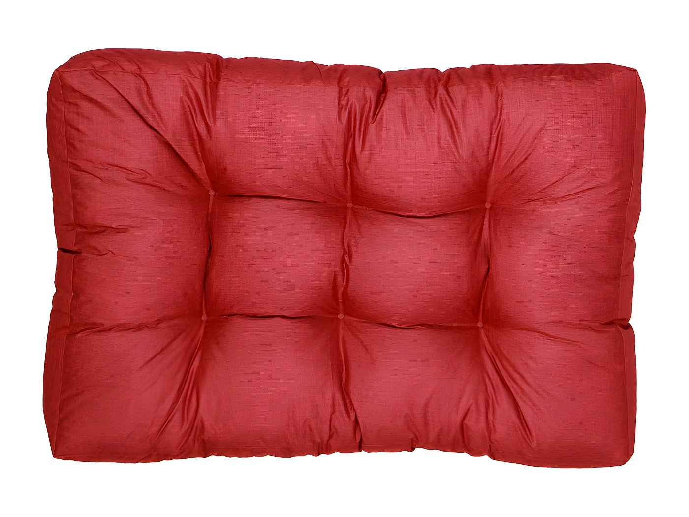 Rode pallet kussen zitting polyester 120x80x15 cm