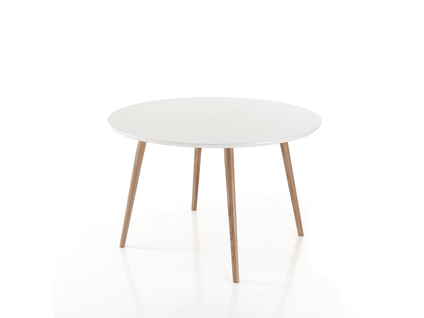 Mesa redonda extensible SOFT WOOD