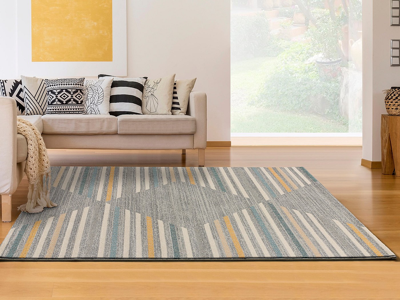 Tappeto interno - etnico - multicolore - 140 x 200 cm - DEBBI
