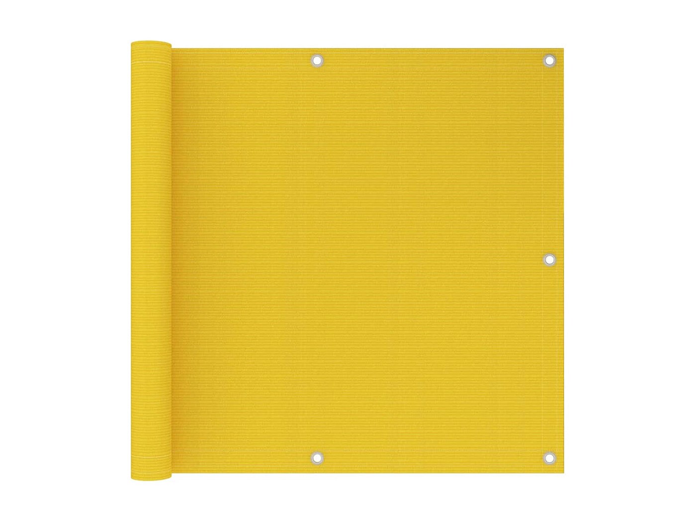 Tela de varanda 90x500 cm PEAD amarelo PT754707