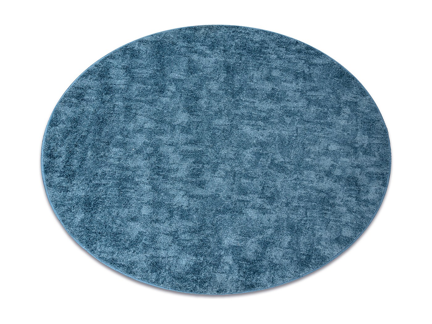 TAPIJT ROND POZZOLANA blauw cercle 100 cm