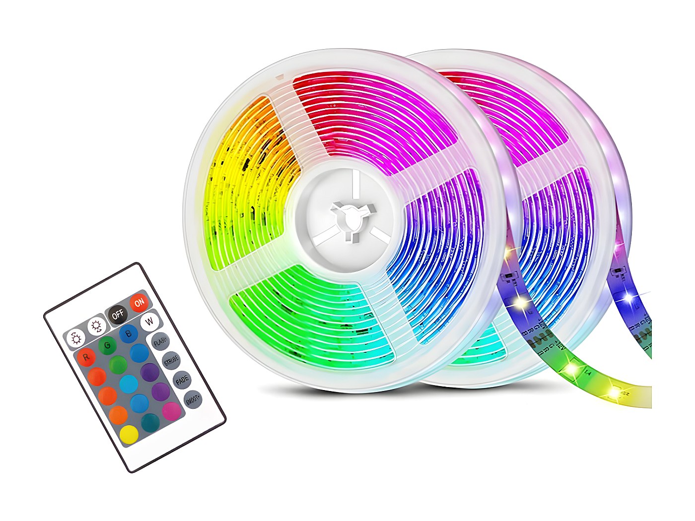 Ruban LED multicolore 10 mètres 220V IP65