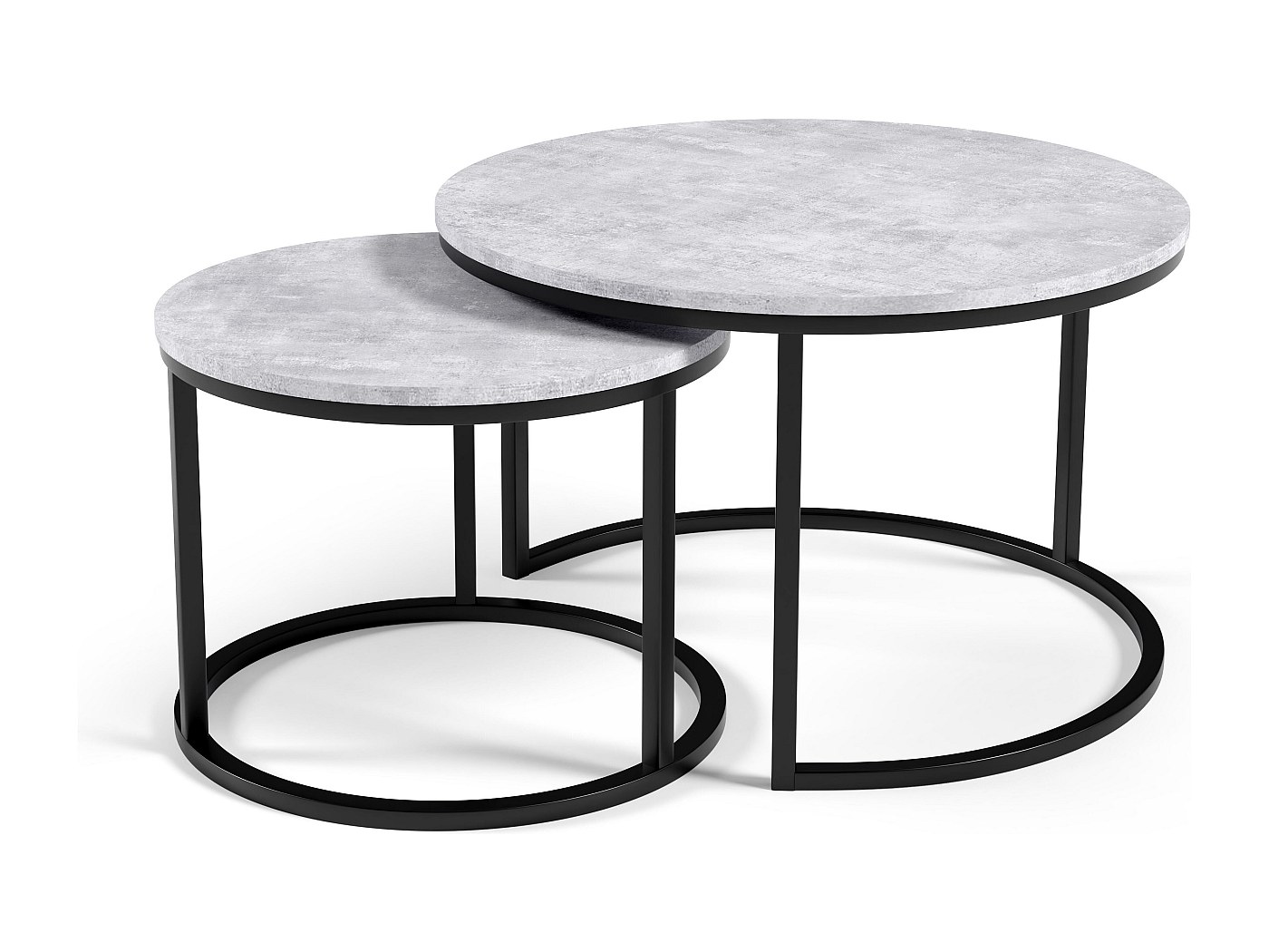 Table Basse RABEN CT75 75x75x47 Gris