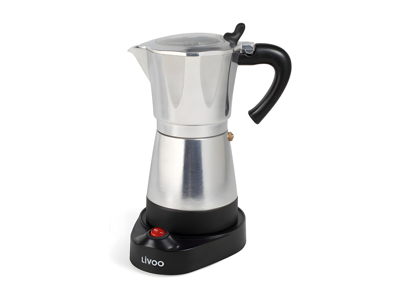 Cafetière italienne électrique acier 6 tasses