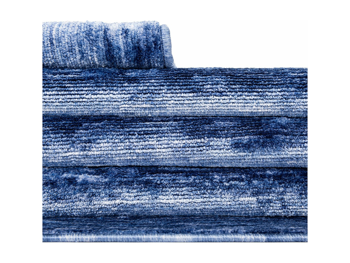 Tappeto 120x185 Blu Gabbeh Design