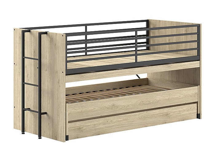 Letto a castello SAM BB005 90x200 cm Beige