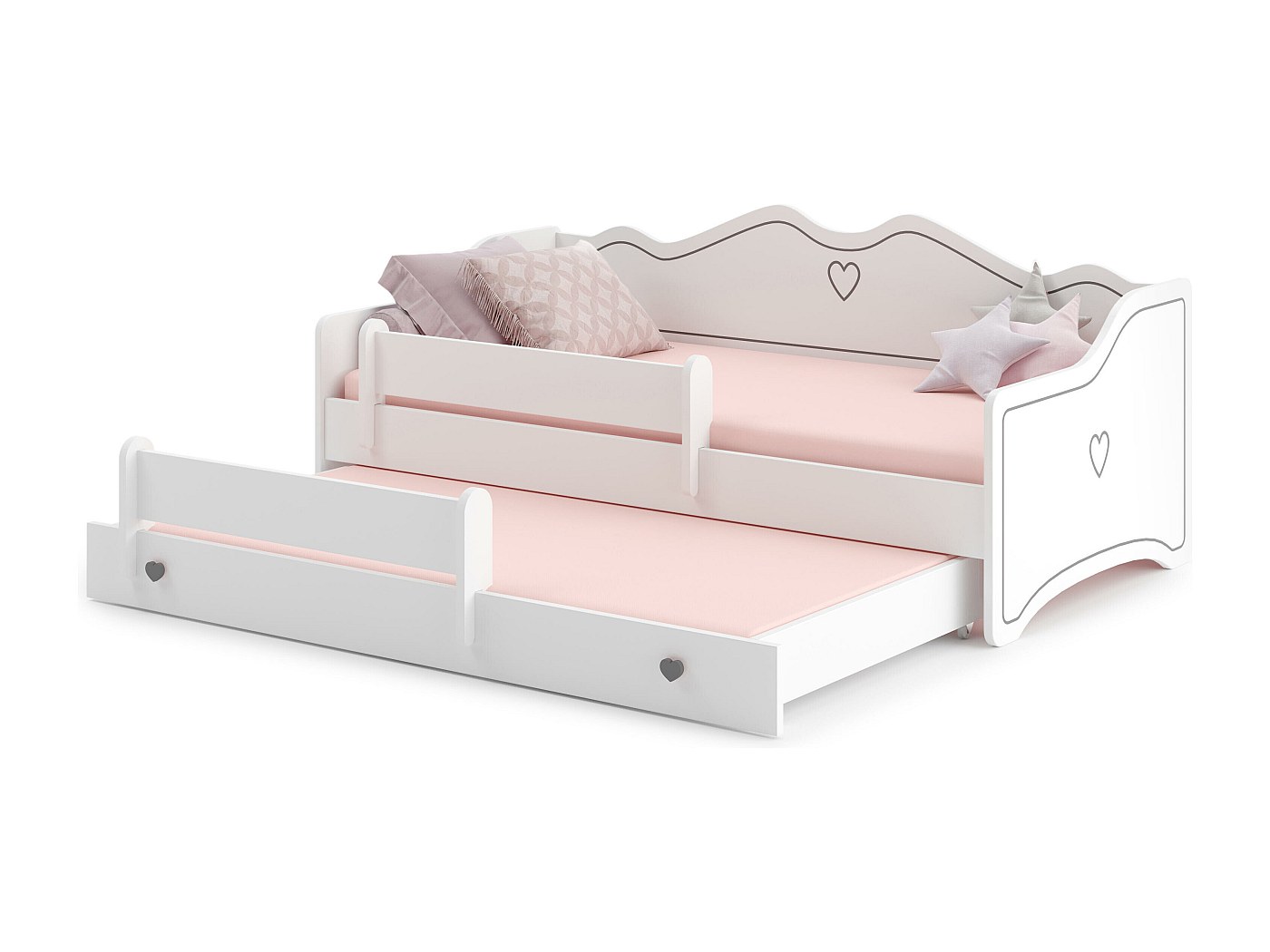 Lit Enfant EMMA KSB001 85x164x70 Blanc
