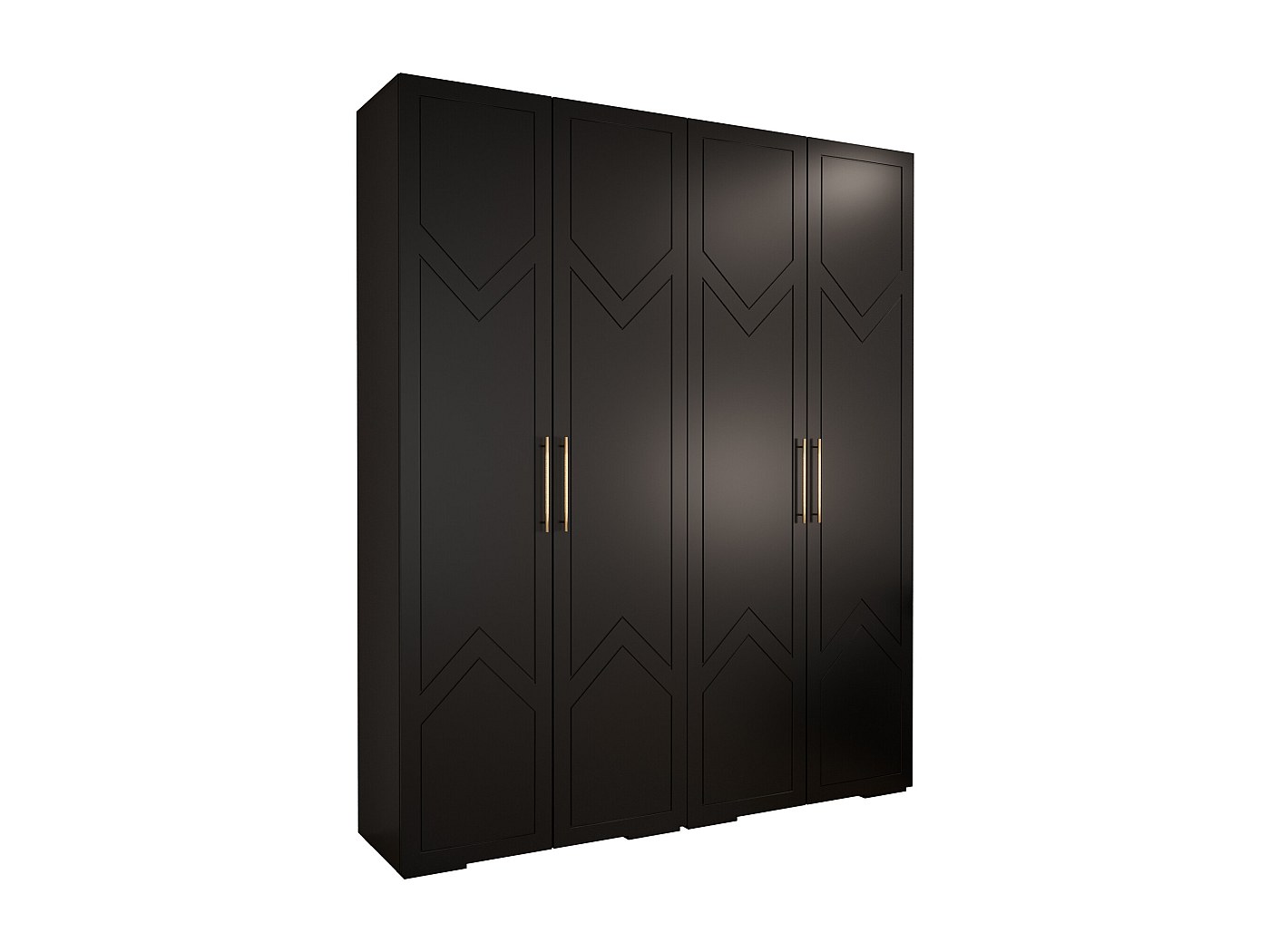 Armário Manhattan Ryfel 8 com portas de batente 236,7/200/47 4 portas ...