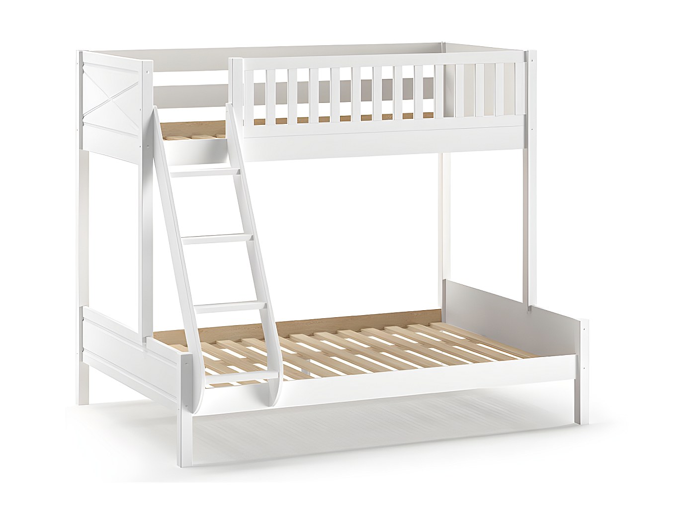 Stapelbed SCOTT BB005 90x200 cm Wit