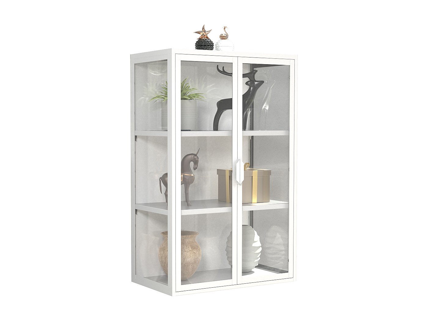 VCM acier vitrine murale vitrine suspendue vitrine en verre vitrine ...