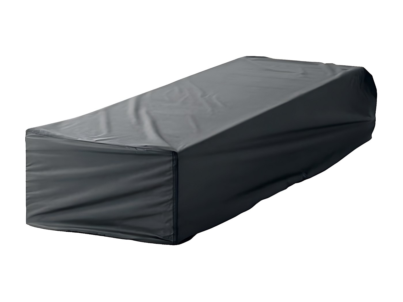 Housse de protection pour bain de soleil - 194 x 71 x 35 cm - Noir