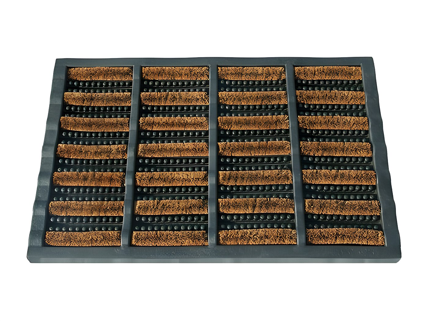 Combi-Mat kokos deurmat 40x60 cm voor binnen en overdekt buiten