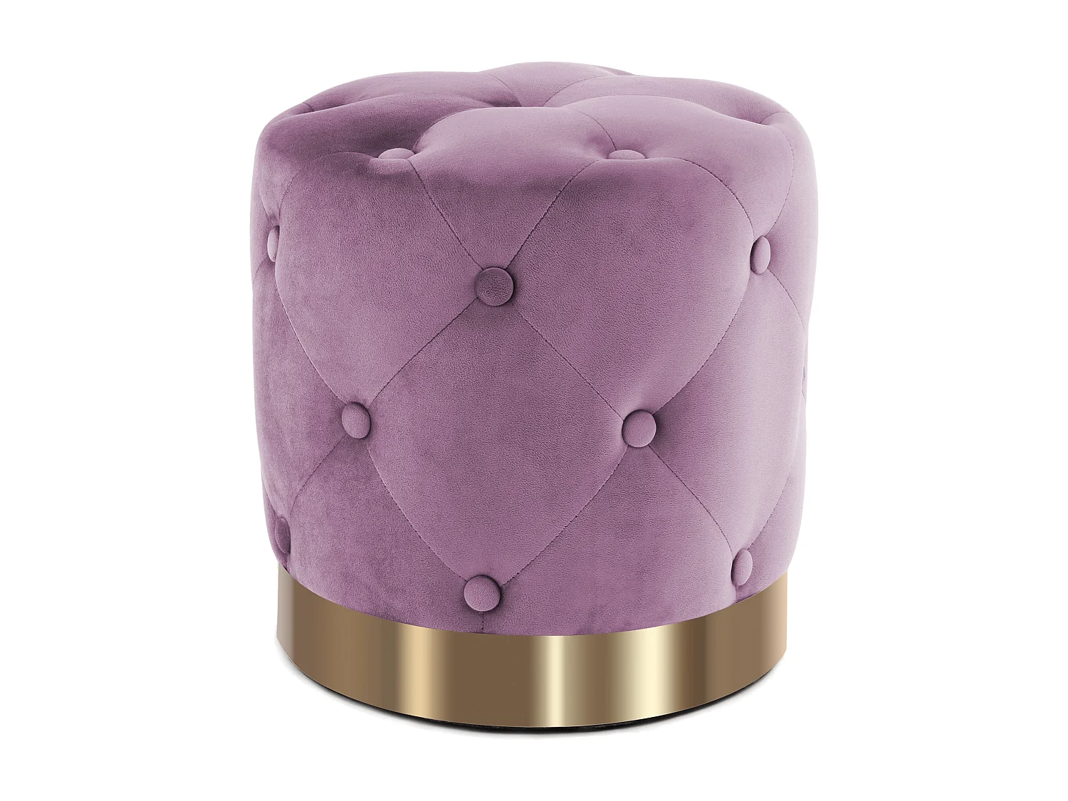 Hocker - Kruk - Voetenbank - Yasmin Rond - Lila