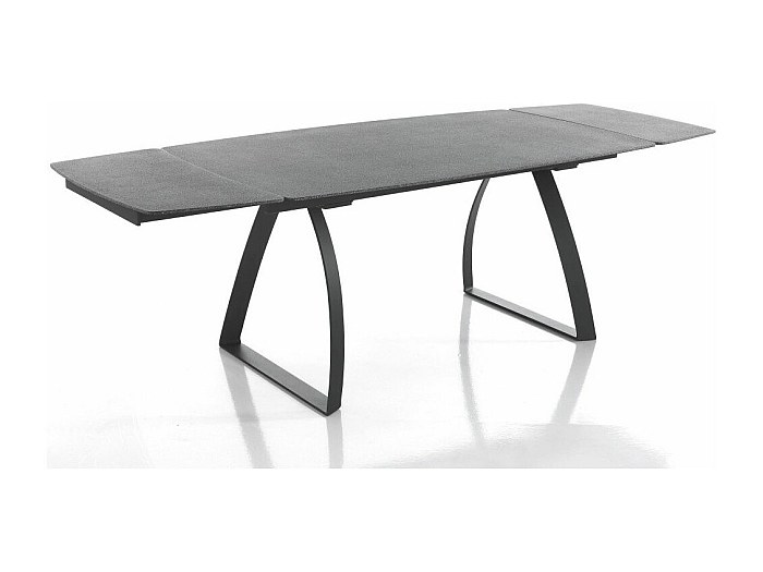 Table rectangle extensible acier Anthony L 160-200-240cm